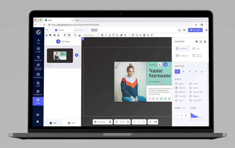 Genially : créer des présentations et infographies - Jobs 2 Me